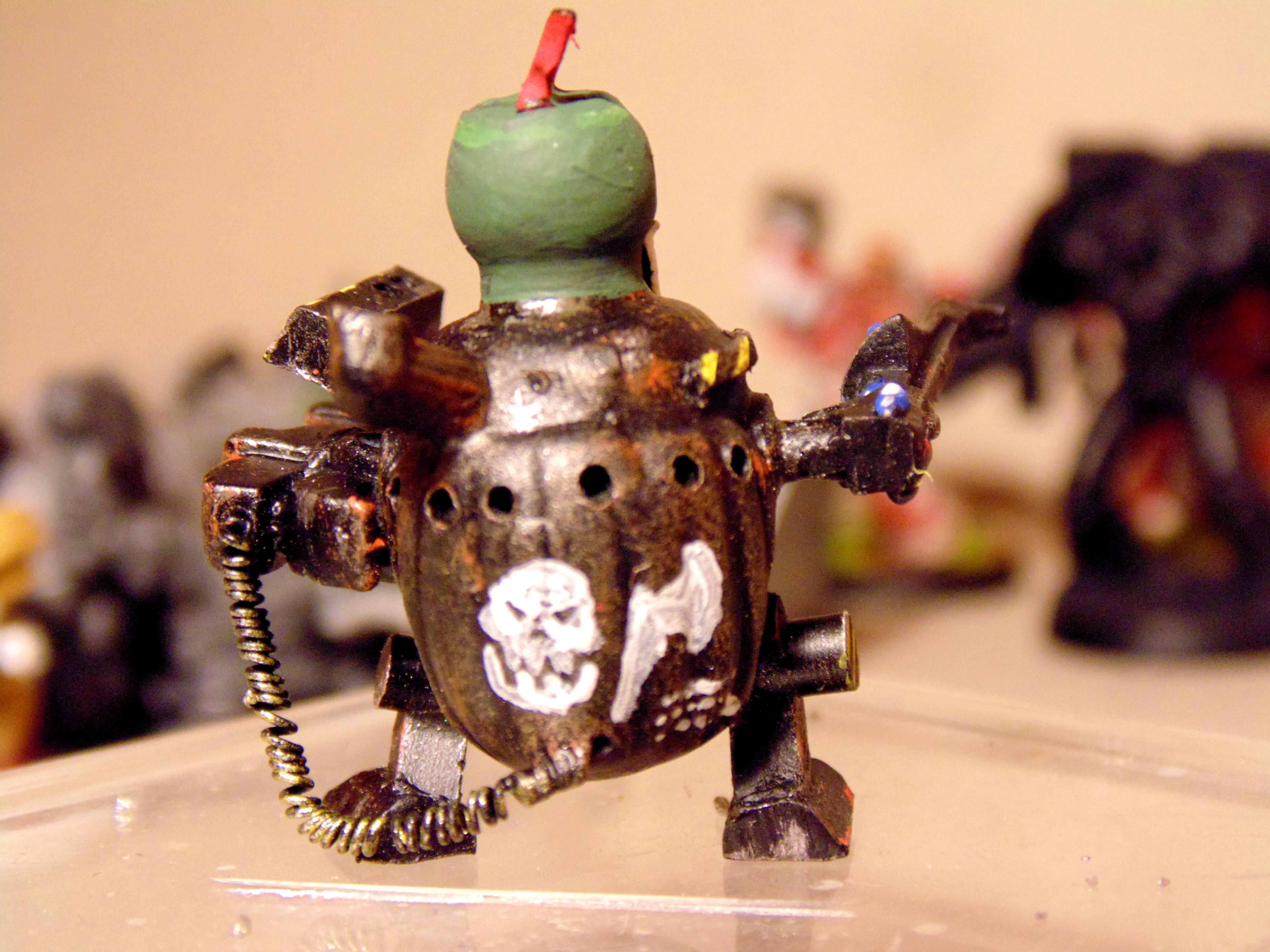 6mm, Conversion, Epic, Gargant, Green, Oldhammer, Orks, Scratch, Scratch Build, Stompa ...